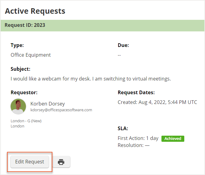 Managing Requests